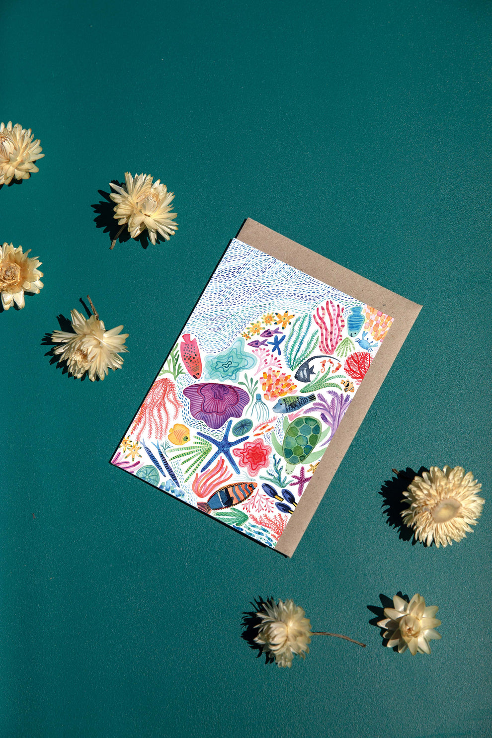 Great Barrier Reef Greeting Card – Australian Made – To The Trees